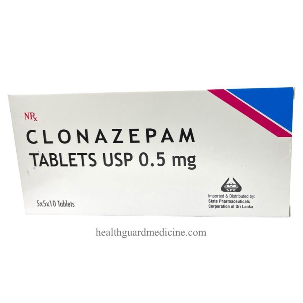 CLONAZEPAM Tablets 0.5 mg - Health Guard Medicine